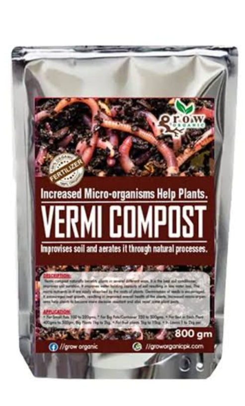 Grow organic Vermi compost – Lalazar Nursery